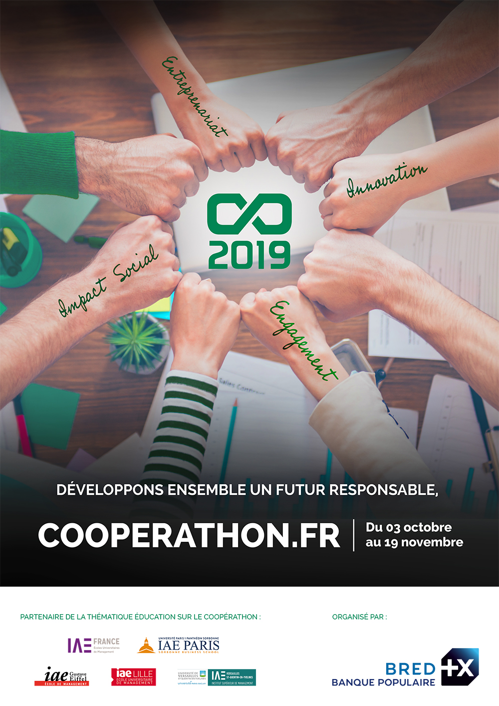 L'ISM-IAE partenaire du Coopérathon 2019 - ISM-IAE