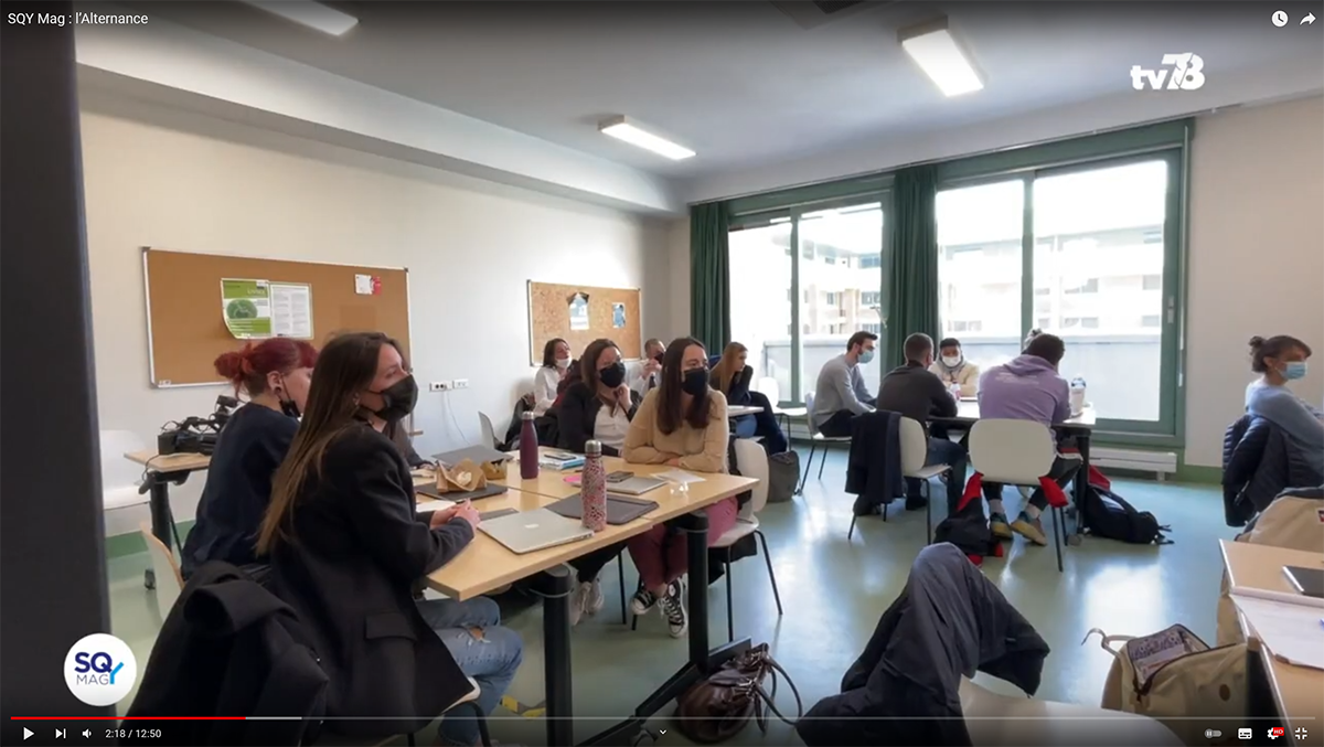 L'ISM-IAE dans un reportage TV78 sur l'aternance - ISM-IAE