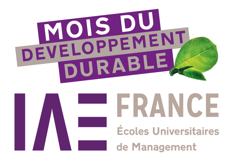 Le mois du Développement Durable IAE FRANCE - ISM-IAE
